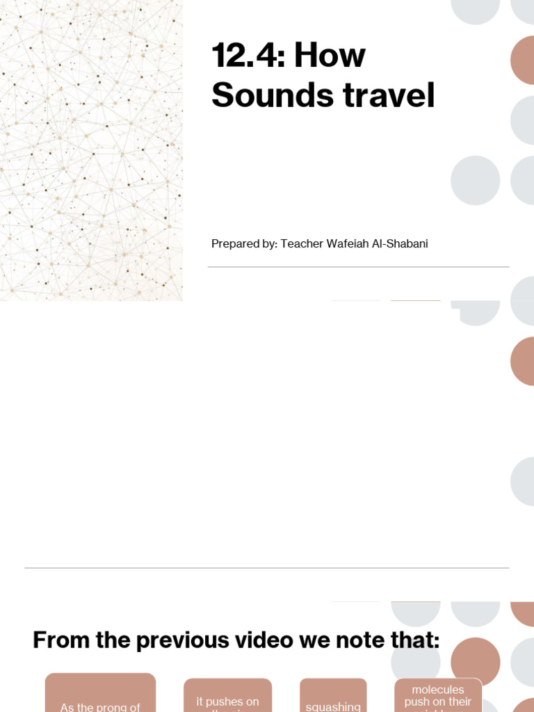 12.4 How Sound Travel | PDF