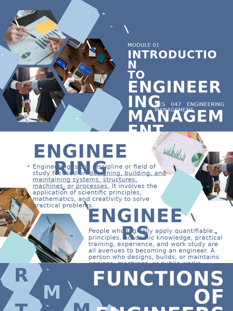 BES 047 Module 1 | PDF | Engineer | Engineering