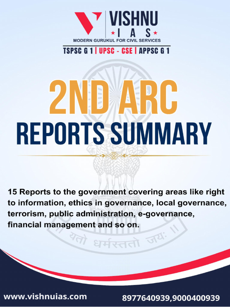 Second ARC Report Summary Overview | PDF | Emergency Management | Police