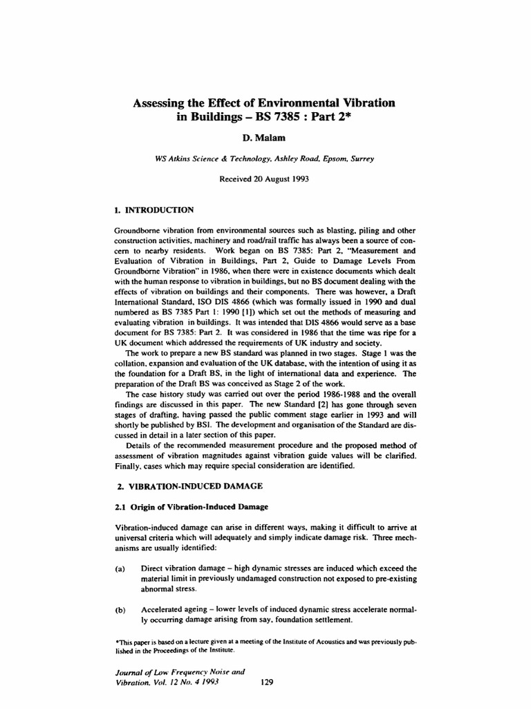 BS 7385 | PDF | Data | Statistics