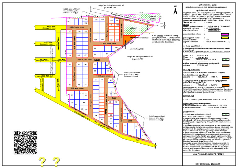 DTCP Approved Layout | PDF