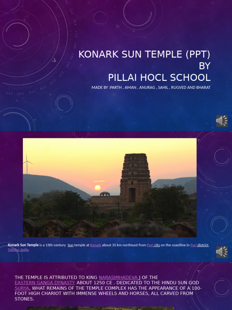 Konark Sun Temple | PDF