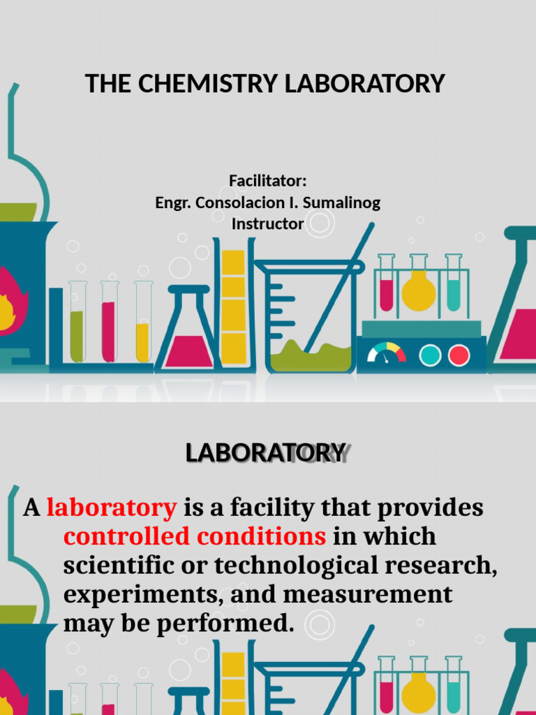 3 - Chemistry Laboratory Orientation | PDF | Hazards | Laboratories