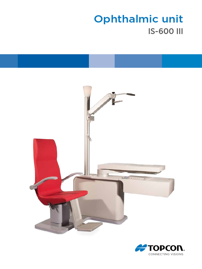 IS-600III Brochure Topcon en | PDF | Wheelchair | Lighting