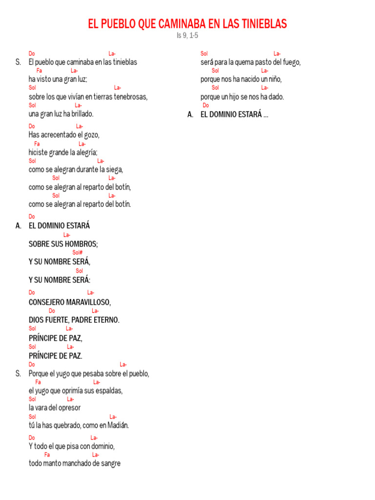 El Pueblo Que Caminaba en Las Tinieblas | PDF