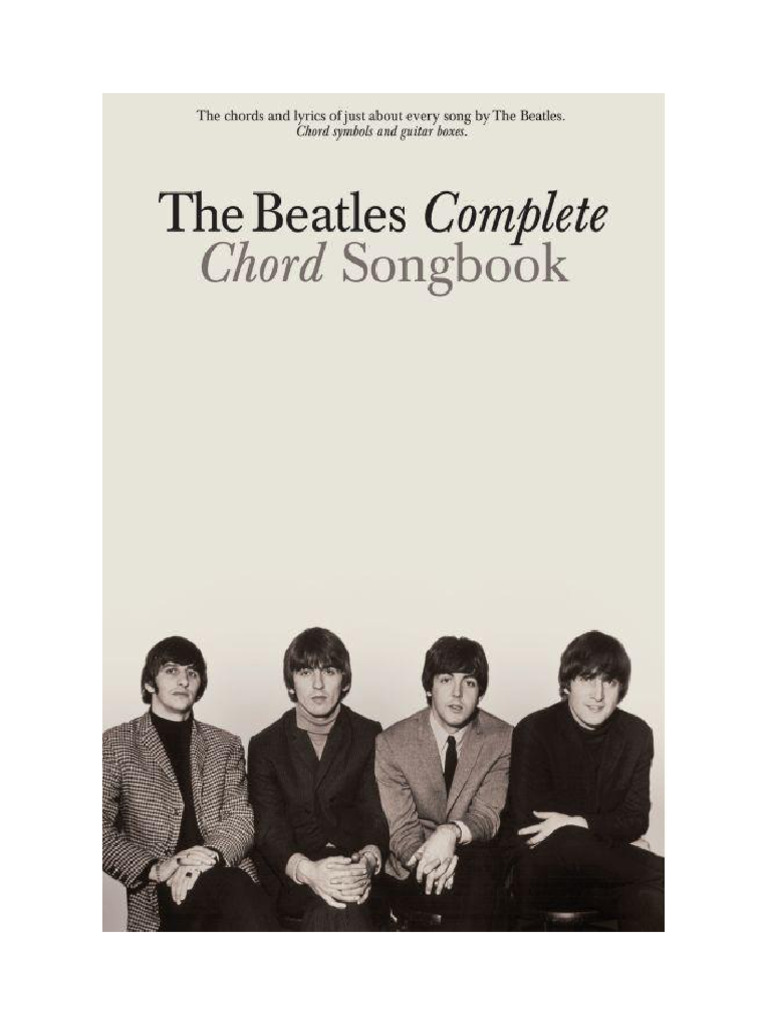 The Beatles Complete Chord Songbook | PDF