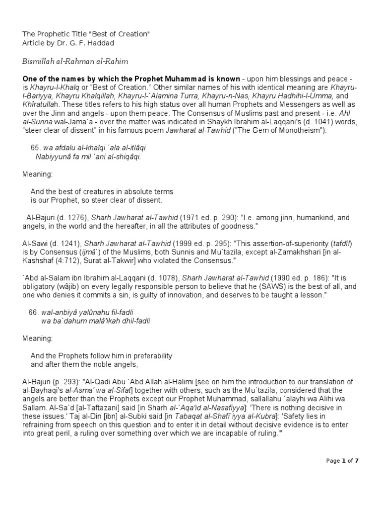 The Prophet | Download Free PDF | Muhammad | Prophets And Messengers In ...