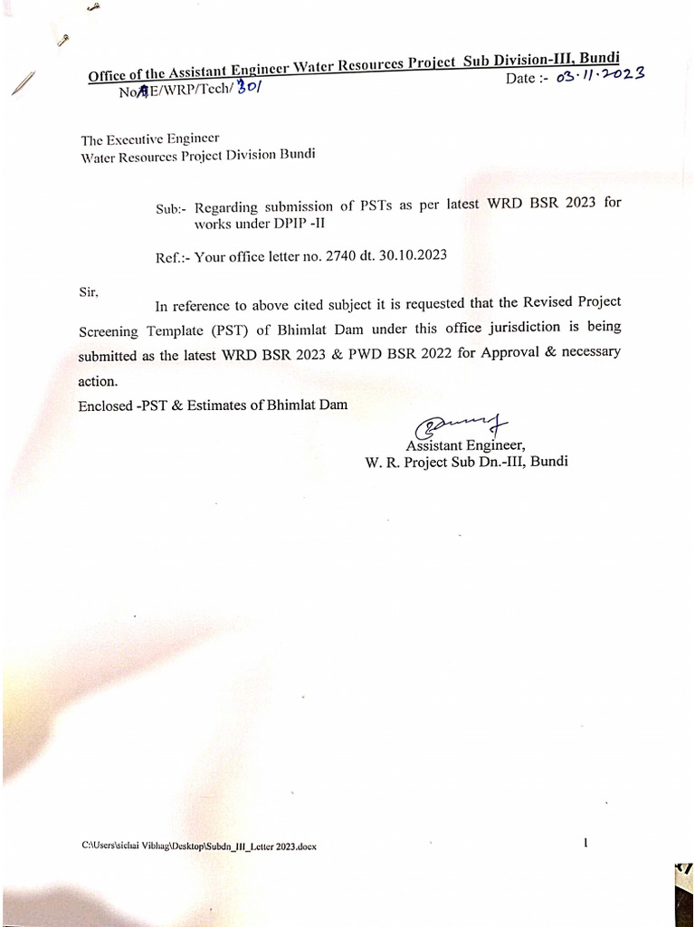 Forwarding Letter | PDF