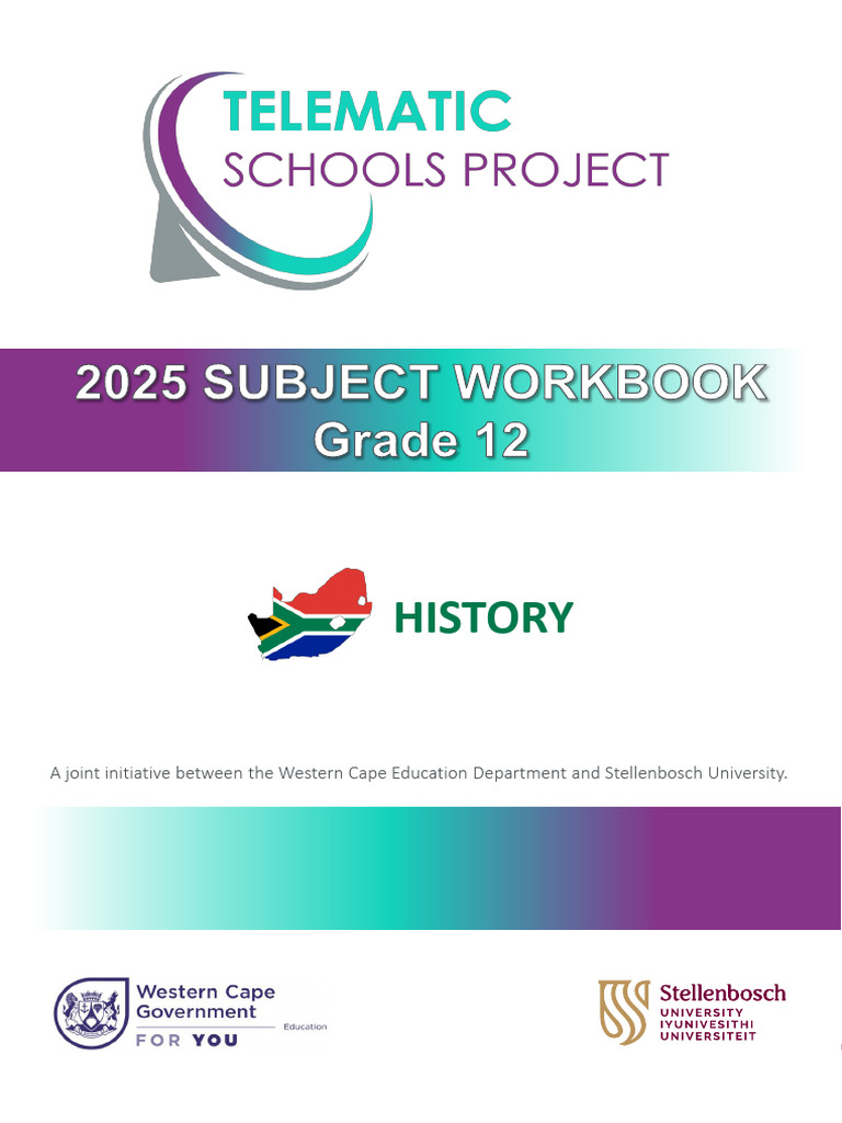 2025 .Workbook - History GRD 12 (2021 Exam Guidelines) | PDF ...