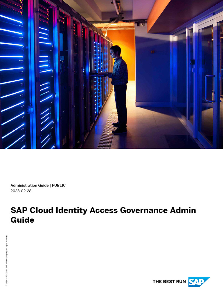 SAP Cloud Identity Access Governance Admin Guide | PDF | Cloud Computing | Amazon Web Services