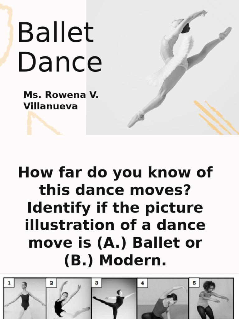 ballet-dance-appreciation | PDF | Ballet | Dances