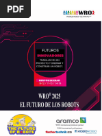 WRO Venezuela 2025: Categorías y Reglas | PDF | Robot | Robótica