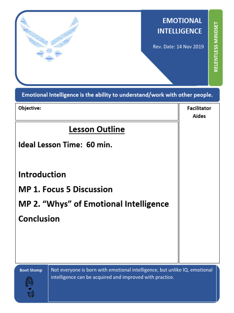 A200 - Emotional Intelligence (EQ) | PDF | Empathy | Emotional Self ...