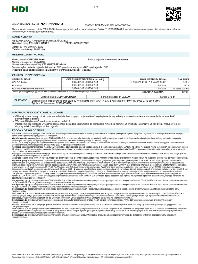 polisa_920039590264 | PDF