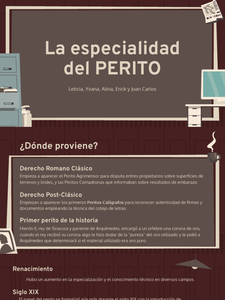 Evolución y Funciones del Perito | PDF | Testigo experto | Experto