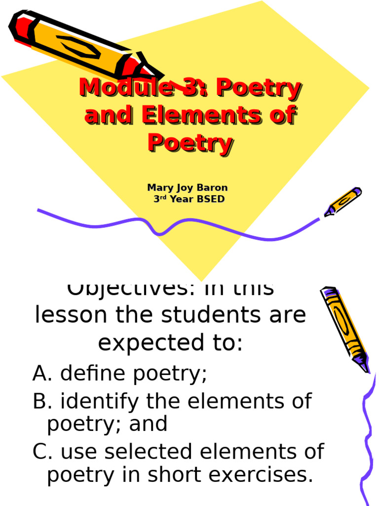 Understanding Poetry Elements | PDF | Poetry | Rhyme