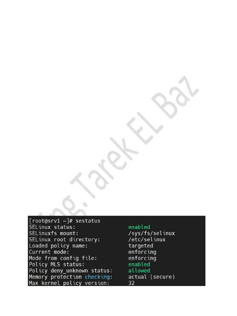 SELinux Security | PDF | Computer File | System Software