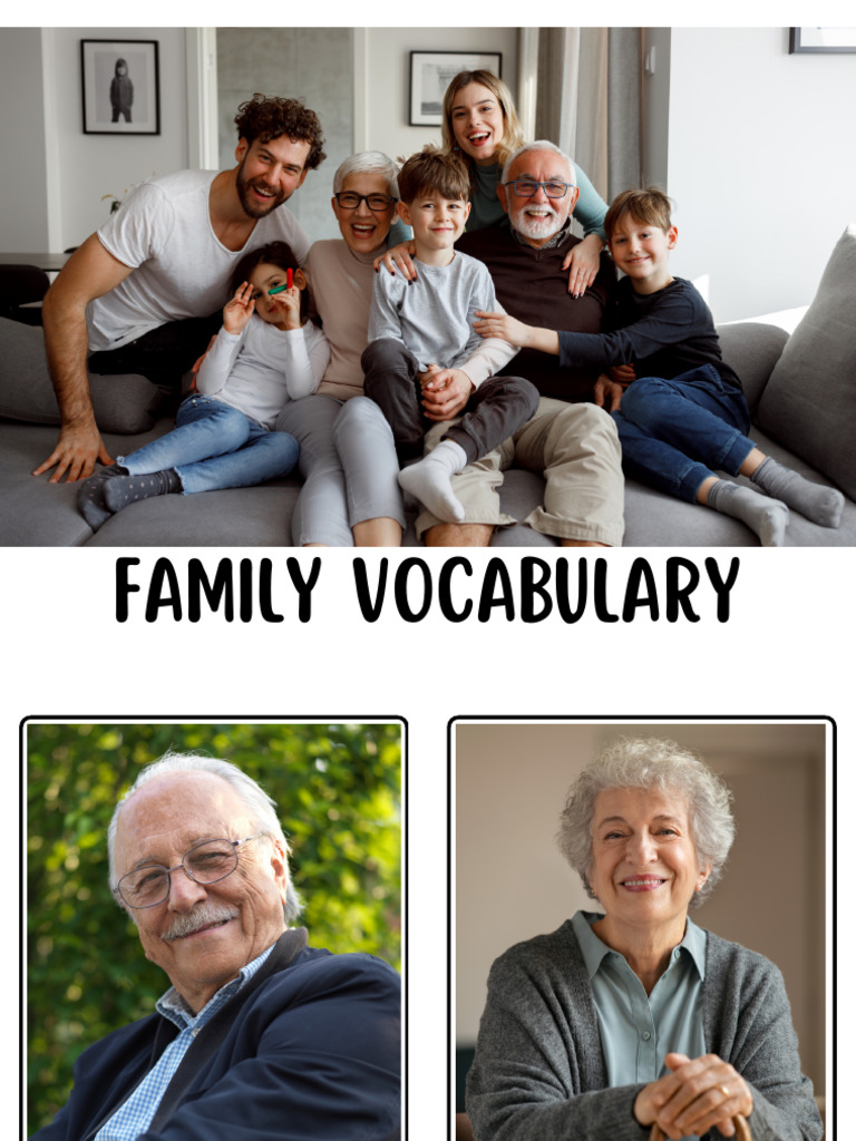 Family Vocabulary | PDF