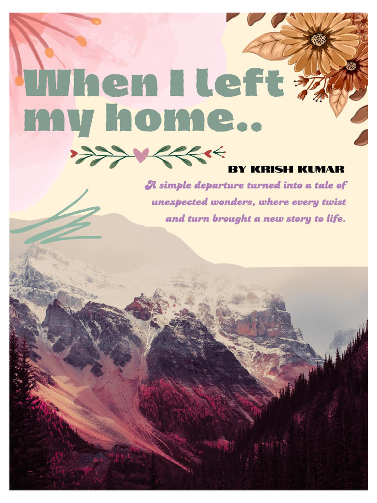 KRISH KUMAR ~ TRAVELOGUE | PDF