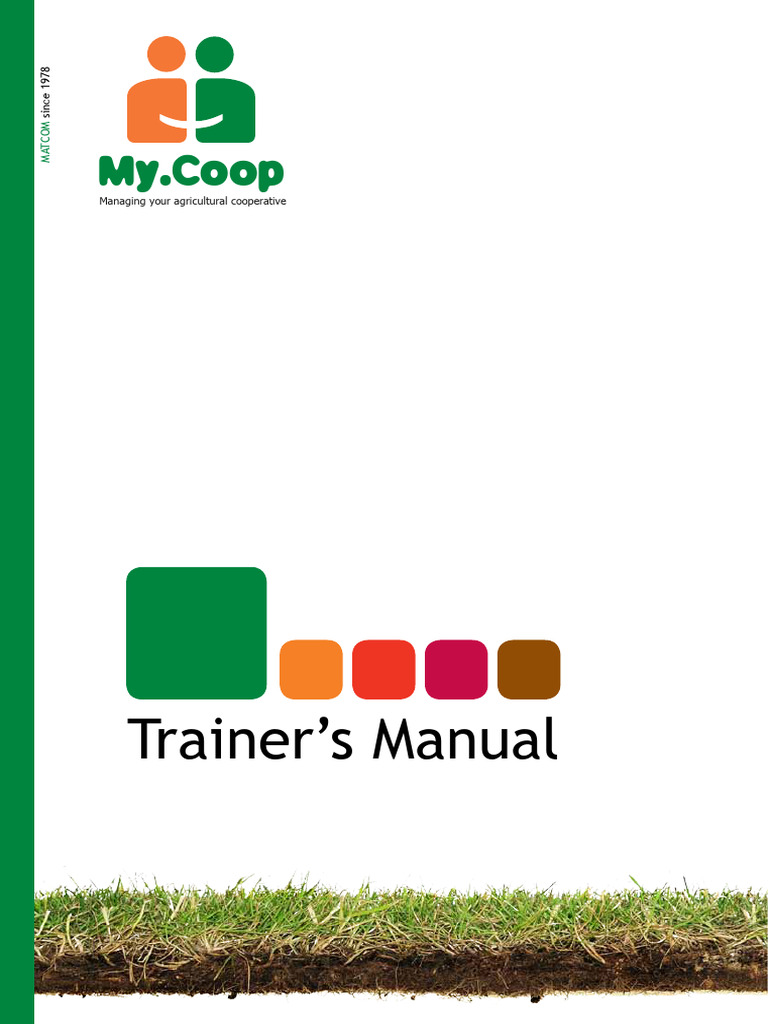 My Coop Trainer Manual | PDF | Cooperative | Learning