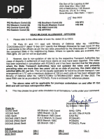 Travelling Allowance Bill Form G.A.R. 14-A | PDF