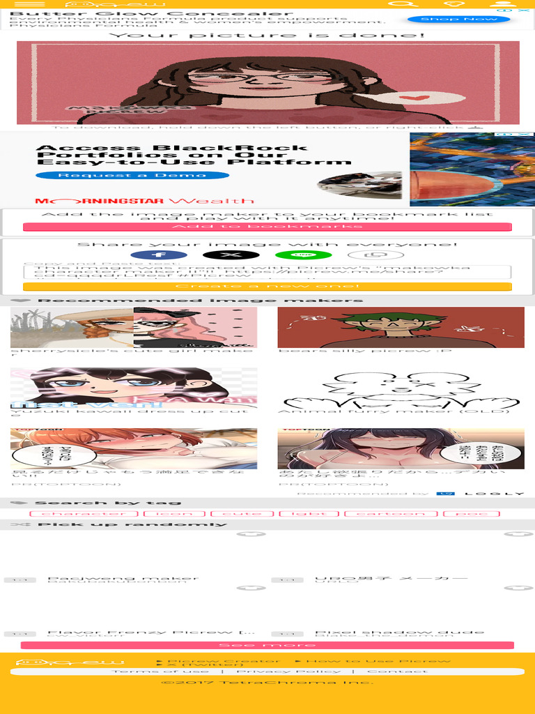 Makowka Character Maker II Picrew 2 | PDF