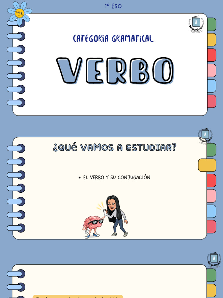 Verbos 1º ESO | PDF