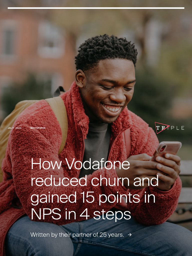 Vodafone's 4 Steps to Boost NPS | PDF | Customer Experience | Mobile App