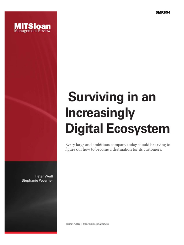 D5 Surviving in An Increasingly Digital Ecosystem | PDF