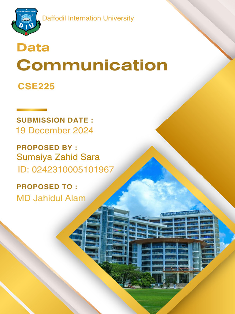 Colorful Grainy Abstract Proposal Cover Page (4) | PDF