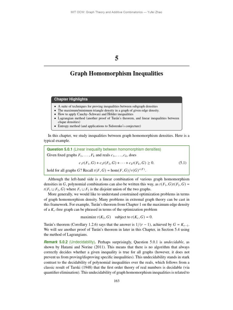 Mit18 225 f23 Lec17-18 | PDF | Mathematical Analysis | Graph Theory