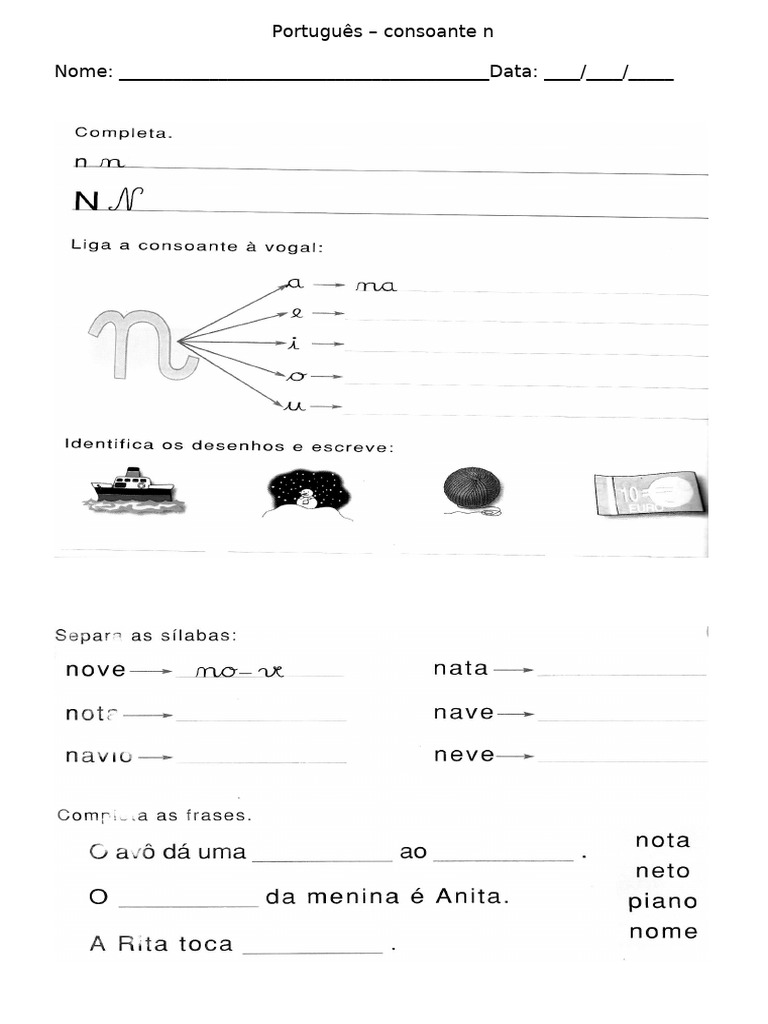 FICHA N INICIAL | PDF