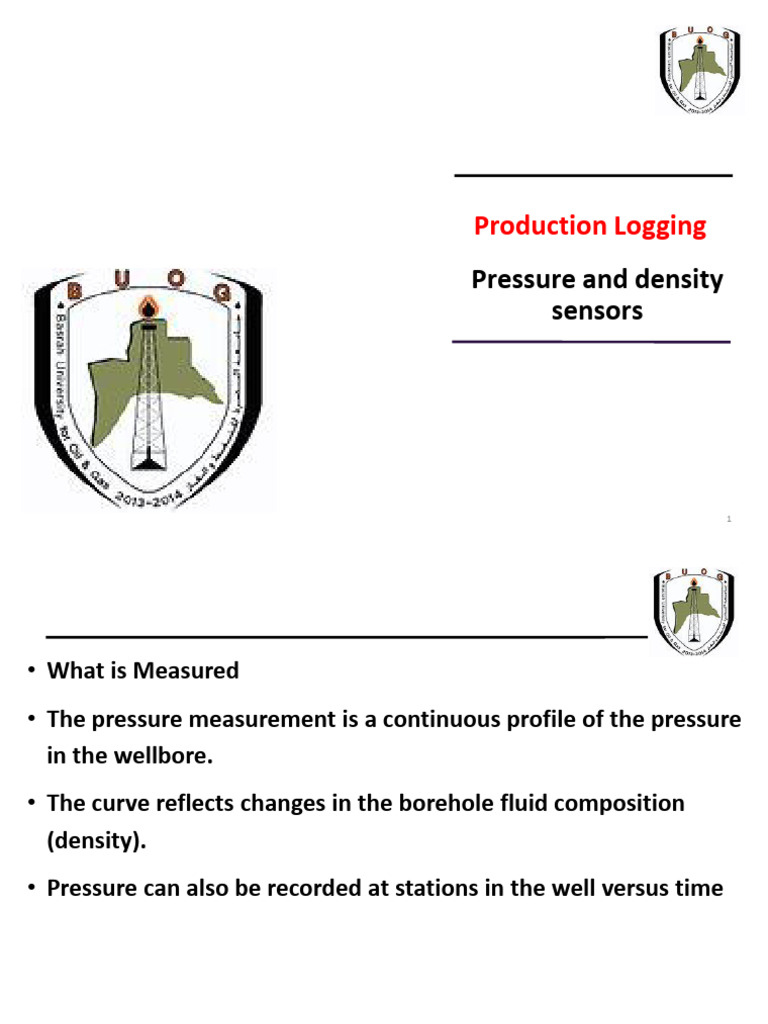 7)Well logging | PDF | Density | Pressure