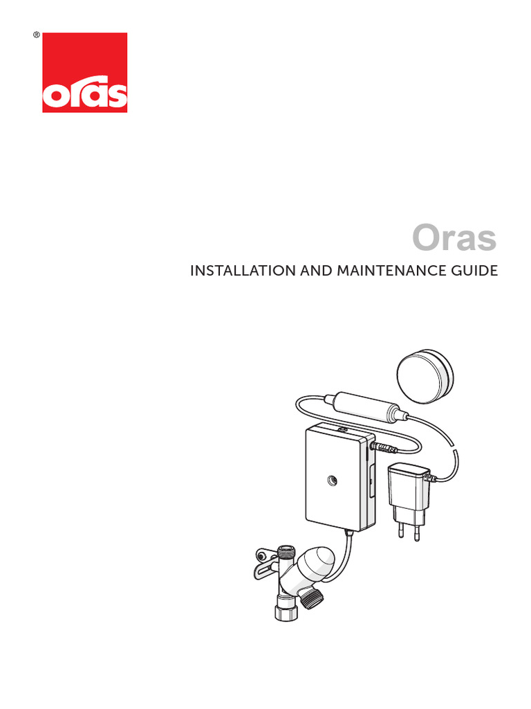 Oras Installation & Maintenance Guide | PDF