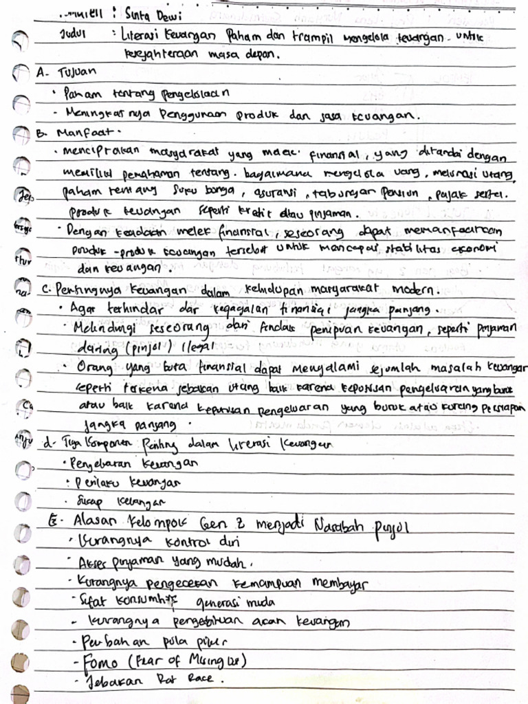 Resume Ac Kuliah Umum | PDF