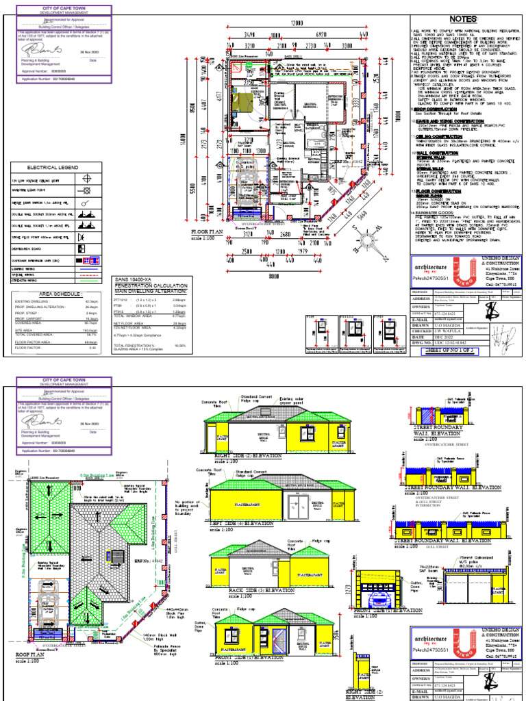ApprovedBuildingPlan (2.8.1.1.3.2) | PDF | Building Engineering ...