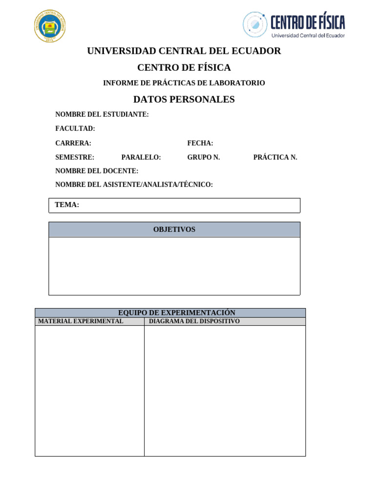 FORMATO_DE_INFORME 8.1 | PDF