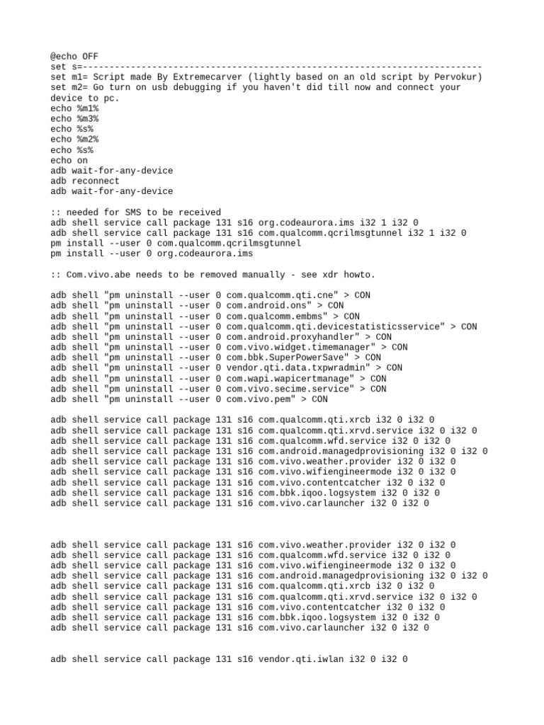 DebloatX90_appstore.bat | PDF | Computing Platforms | Computer Science