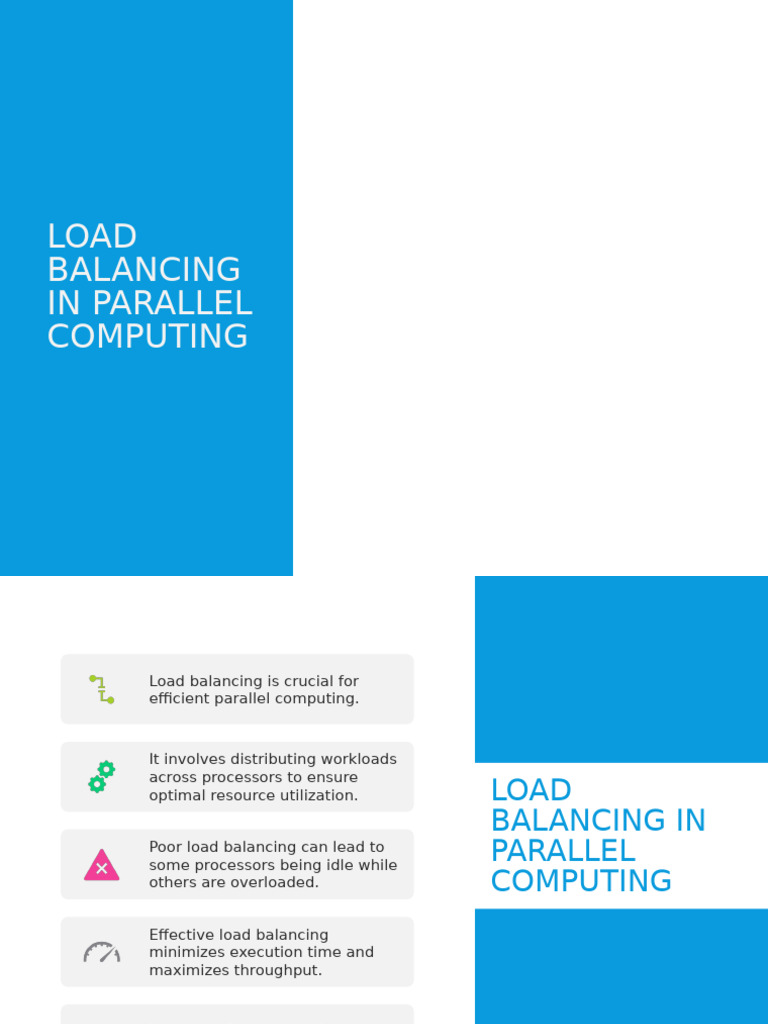 Load Balancing Pdf Load Balancing Computing Parallel Computing
