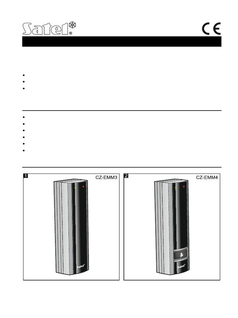 CZ-EMM 3 4 Manual 2 | PDF | Electrical Connector | Electrical Engineering
