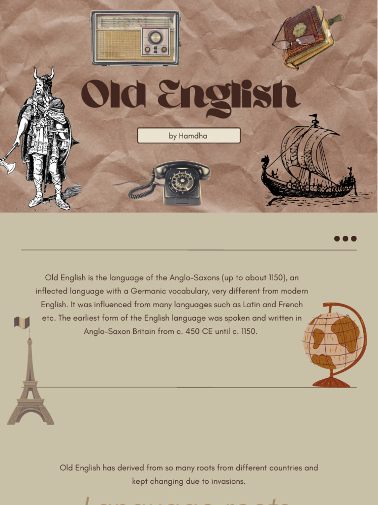 Understanding Old English Language | PDF
