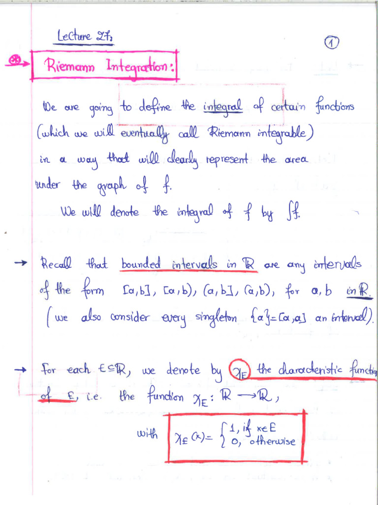 Riemann Integration | PDF