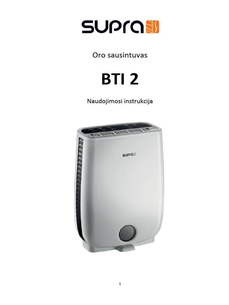 BTI2 Instrukcija | PDF