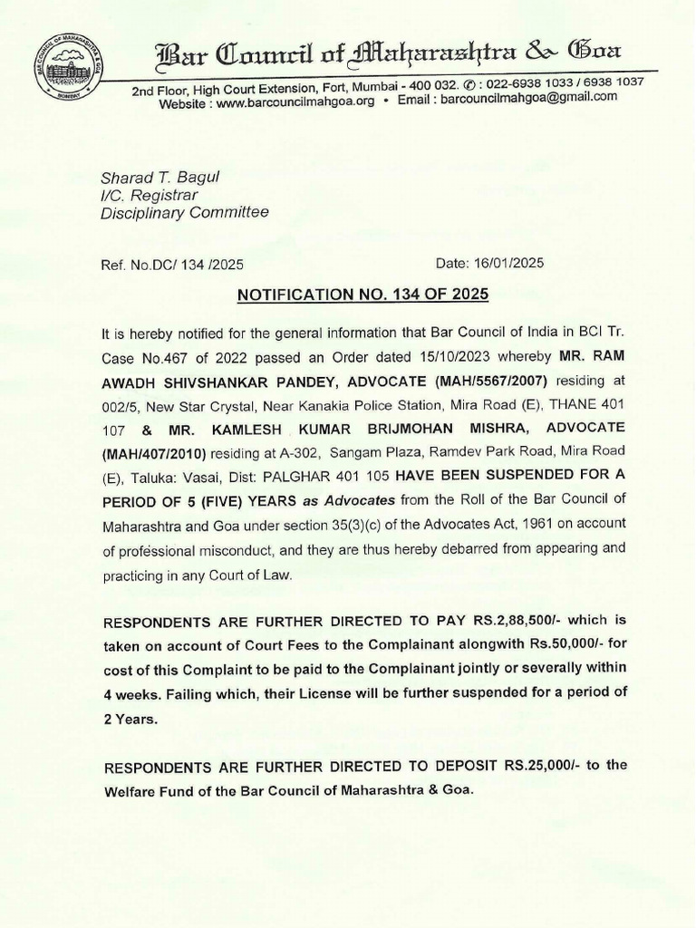 NOTIFICATION-NO.-134-2025 | PDF