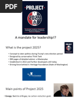 Project 2025: Trump's Conservative Blueprint | PDF | Donald Trump ...