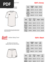Adidas Asian Sizing Chart | PDF | Adidas | Asia