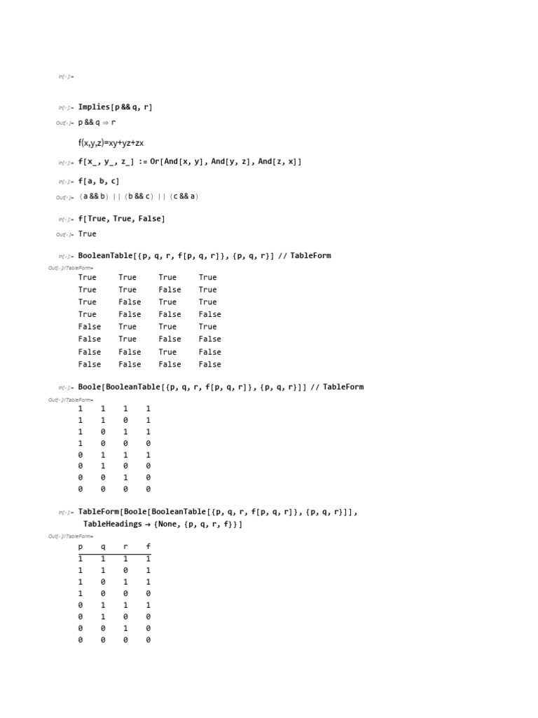 Bolean Polynomial 1 Pdf Mathematical Logic Boolean Algebra