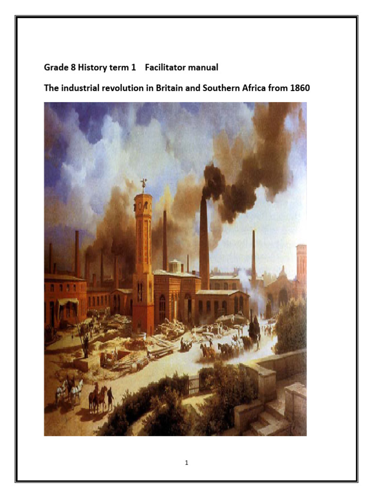 Grade 8 History: Industrial Revolution Guide | PDF