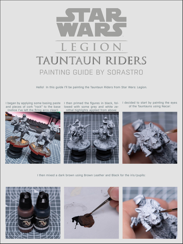 Tauntaun Rider Painting Guide | PDF