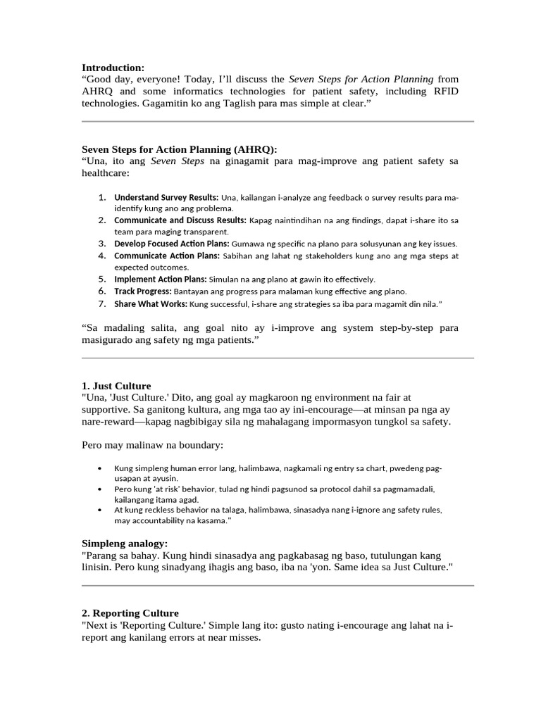 INFO SCRIPT REPORT | PDF